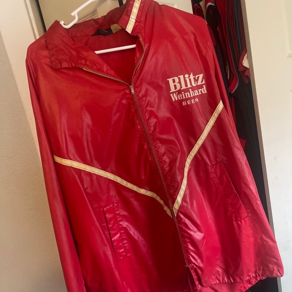 Vintage | Jackets & Coats | Vintage Blitz Weinhard Windbreaker | Poshmark
